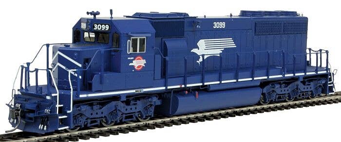 Intermount - EMD SD40-2 w/LokSound & DCC - Missouri Pacific (Jenks Blue, Large Hood & Small Cab ...