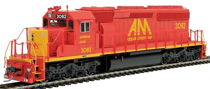 Intermount - EMD SD40-2 w/LokSound & DCC - Allegheny Midland (Tony Koester's Model Railroad, red ...