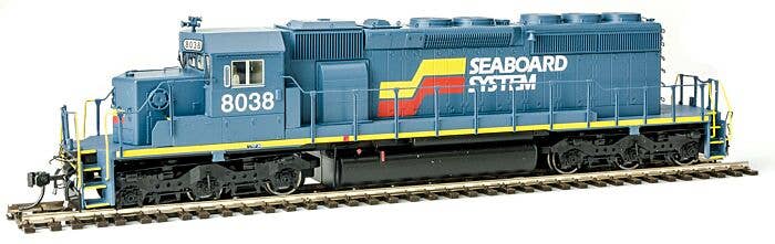 Intermount - EMD SD40-2 w/LokSound & DCC - Seaboard System (gray, red, yellow, white) - 85-49362S