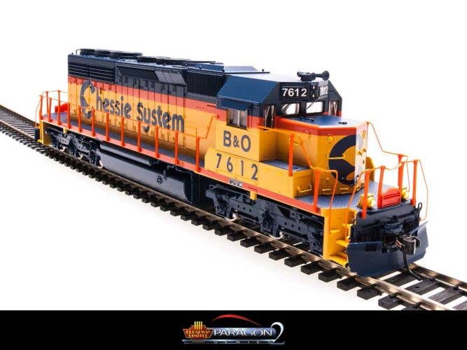BLI - EMD SD40-2 w/Sound & DCC - Paragon2 - Chessie System/B&O #7601 (yellow, orange, blue ...