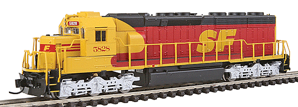 Intermount - EMD SD45-2 - Standard DC - Santa Fe (SPSF Merger Scheme ...