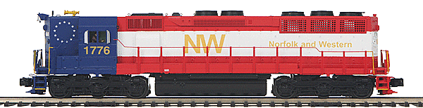 MTH - EMD SD45 High Hood - 3-Rail w/Proto-Sound 3.0 & Scale Wheels ...