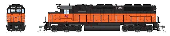 BLI - EMD SD45 Low-Nose - Sound & DCC - Paragon4(TM) - Milwaukee Road ...