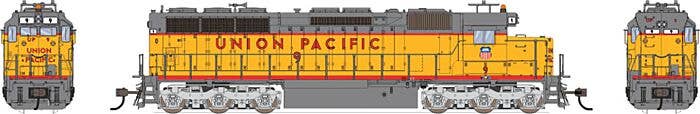 BLI - EMD SD45 Low-Nose w/Sound & DCC - Paragon4(TM) - Union Pacific #9 ...