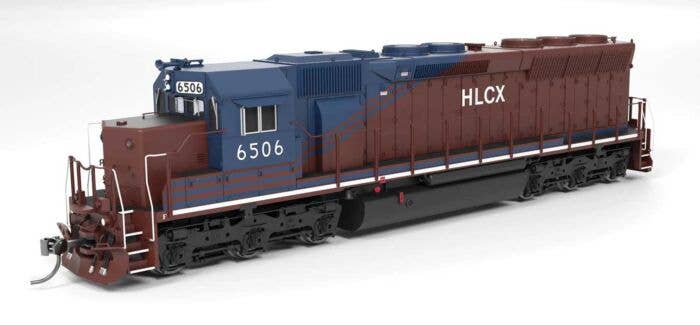 BLI - EMD SD45 - Sound and DCC - Paragon4(TM) - Helm Leasing HLCX #6506 (maroon, blue) - 187-9806