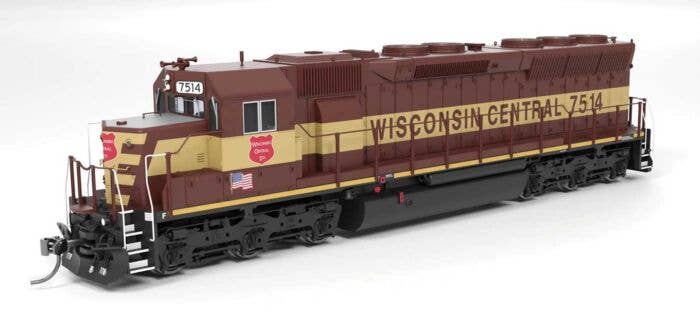 BLI - EMD SD45 - Sound and DCC - Paragon4(TM) - Wisconsin Central #7522 ...