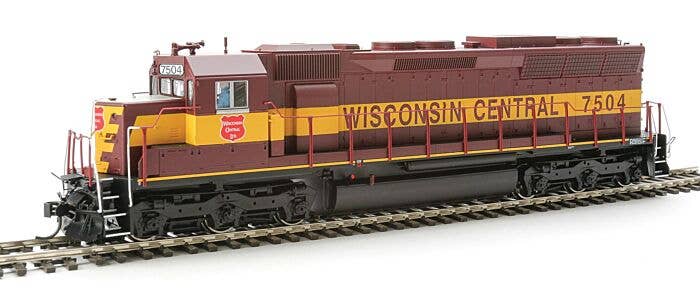 Walthers - EMD SD45 - Standard DC - Wisconsin Central #7504 (1990s ...