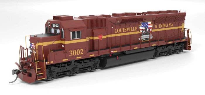 BLI - EMD SD45 - Standard DC - Paragon4(TM) - Louisville & Indiana #3002 (Honoring Our Veterans ...