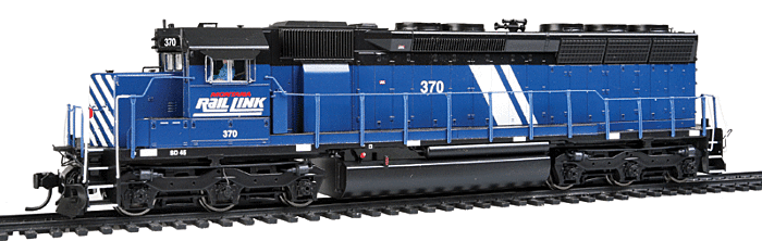 Walthers - EMD SD45 - Tsunami(R) Sound & DCC - Montana Rail Link #372 (Late 1990s-2005; blue ...
