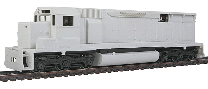 Walthers - EMD SD45 - Tsunami(R) Sound & DCC - PROTO 2000(R) - Undecorated - 920-41058