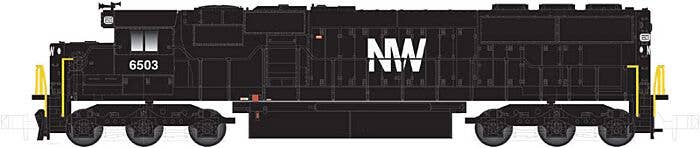 Atlas - EMD SD50 - Standard DC - Norfolk Southern #6501 (black, white ...