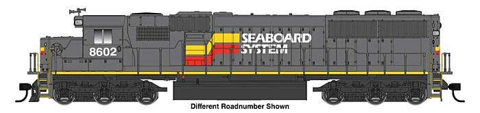 Walthers - EMD SD50 - Standard DC - Seaboard System #8623 - 910-10388