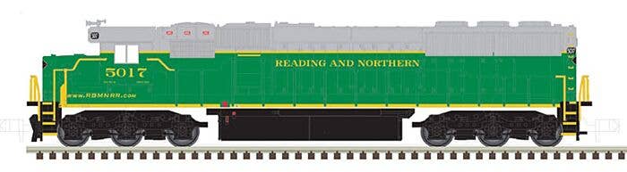 Atlas - EMD SD50 - Standard DC - Master Silver - Reading & Northern ...