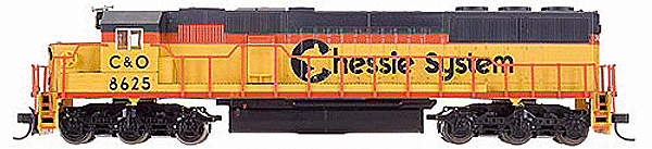 Atlas - EMD SD50 - Standard DC - Master(R) - Chessie System #8569 (blue ...