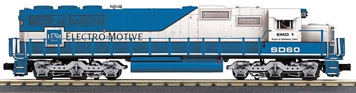 MTH - EMD SD60 - Scale 3-Rail w/Proto-Sound 3.0 - RailKing(R) - Electro ...