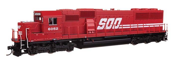 Walthers - EMD SD60 Spartan Cab - Standard DC - Soo Line #6052 - 910-9773