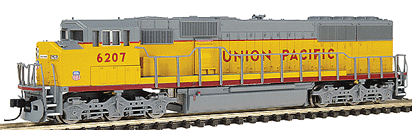 Atlas - EMD SD60M 3 Window Cab - Standard DC - Master(R) - Union Pacific #6207 (yellow, gray ...