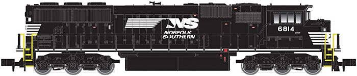 Atlas - EMD SD60M - Standard DC - Master(R) - Norfolk Southern #6814 (black, Horse Head Logo ...