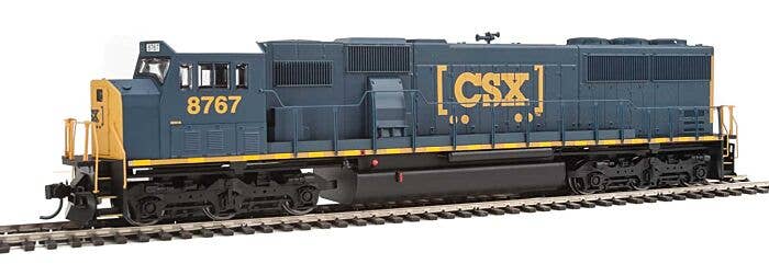 Walthers - EMD SD60M w/2-Piece Windshield - SoundTraxx(R) Sound & DCC - CSX #8767 (blue, yellow ...