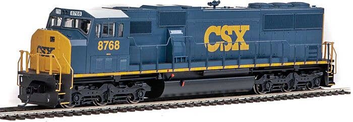 Walthers - EMD SD60M w/2-Piece Windshield - Standard DC - CSX Transportation #8768 (YN3; blue ...
