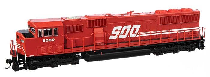 Walthers - EMD SD60M with 3-Piece Windshield - ESU(R) Sound & DCC - Soo Line #6060 - 910-20321