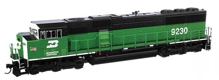 Walthers - EMD SD60M with 3-Piece Windshield - Standard DC - Burlington Northern #9230 - 910-10313