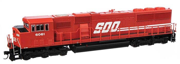 Walthers - EMD SD60M with 3-Piece Windshield - Standard DC - Soo Line #6061 - 910-10322