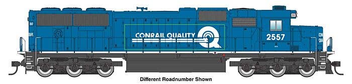 Walthers - EMD SD70 - Standard DC - Conrail #2566 - 910-11022