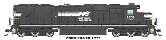 Walthers - EMD SD70 - Standard DC - Norfolk Southern #2507 - 910-11028