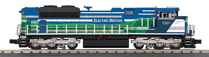 MTH - EMD SD70ACe - 3-Rail Proto-Sound 3.0 - Imperial - EMD Demonstrator 1501 - 507-30205101
