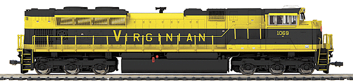 MTH - EMD SD70ACe - Proto-Sound 3.0, DCS & DCC - Norfolk Southern #1069 (Virginian Heritage ...