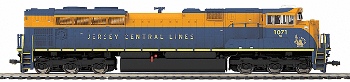 MTH - EMD SD70ACe - Proto-Sound 3.0, DCS & DCC - Norfolk Southern #1071 (CNJ Heritage Scheme ...