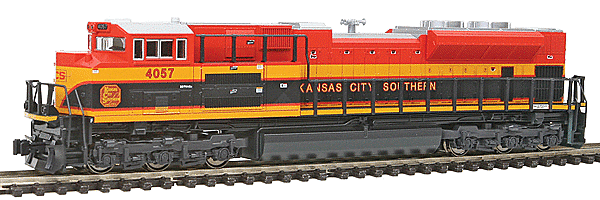 Kato - EMD SD70ACe - Standard DC - Kansas City Southern #4057 (Southern ...
