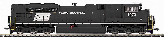 MTH - EMD SD70ACe - Standard DC - Norfolk Southern #1073 (Penn Central Heritage Scheme; black ...