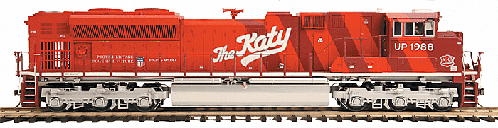MTH - EMD SD70ACe - Standard DC - Union Pacific #1988 (Missouri-Kansas ...