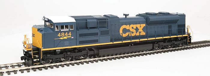 Walthers - EMD SD70ACe - Standard DC - CSX #4844 w/High Headlight (blue, yellow) - 910-9804