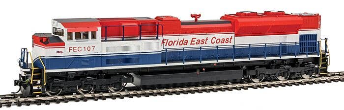 Walthers - EMD SD70ACe - Standard DC - Florida East Coast #107 (red ...