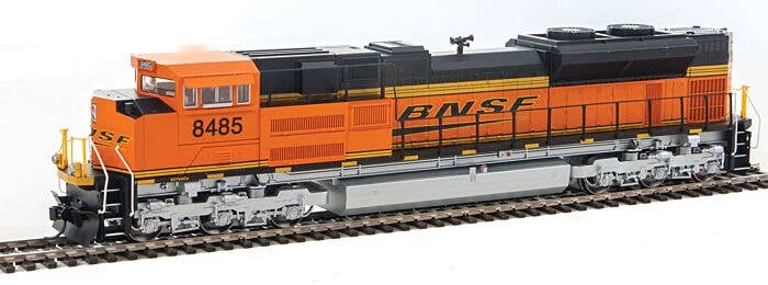 Walthers - EMD SD70ACe - Standard DC - BNSF Railway #8485 (H3; orange, black, yellow; Low ...