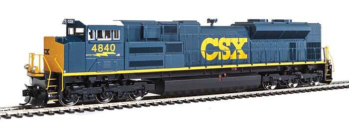 Walthers - EMD SD70ACe - Standard DC - CSX Transportation #4840 (blue, yellow, white) - 910-9838