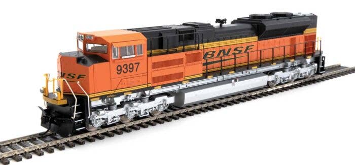 Walthers - EMD SD70ACe - Standard DC - BNSF Railway #9397 (H3; orange ...