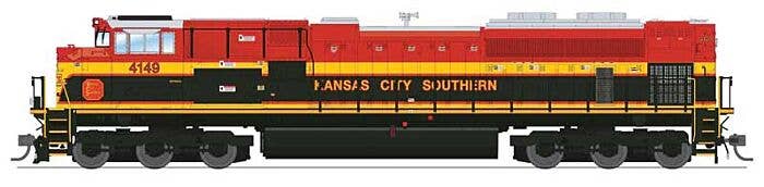 BLI - EMD SD70ACe - Standard DC - Stealth Series - Kansas City Southern ...