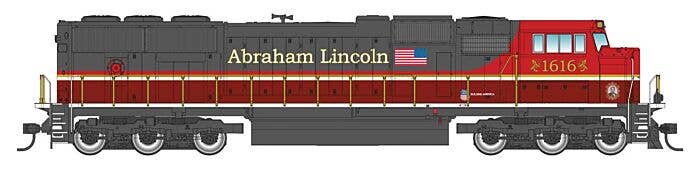 Walthers - EMD SD70M - Standard DC - Union Pacific(R) Abraham Lincoln ...