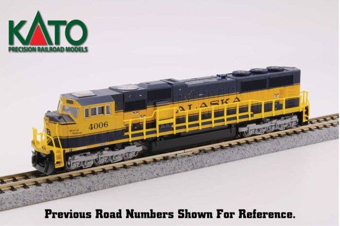 Kato - EMD SD70MAC w/Nose Headlight - Standard DC - Alaska Railroad ...
