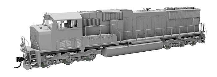 Walthers - EMD SD75M - Standard DC - Undecorated - 910-11018