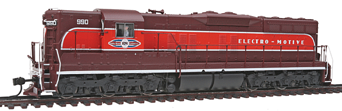 BLI - EMD SD7 w/Sound & DCC - Paragon2(TM) - EMD #990 (Demonstrator ...