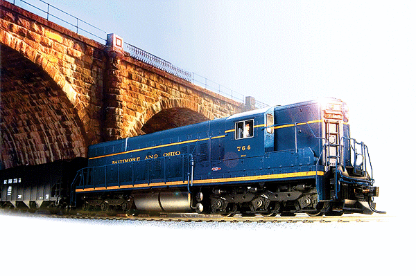 BLI - EMD SD7 w/Sound - Standard DC - Blue Line(TM) - Denver & Rio ...