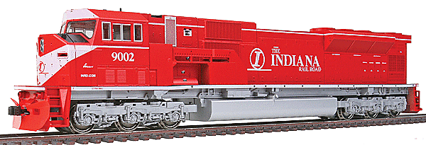 Kato - EMD SD90/43MAC - Standard DC - Indiana Railroad #9002 (red, white) - 381-376365