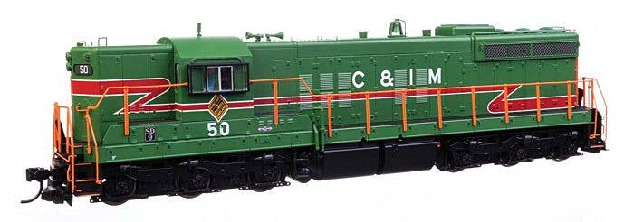 Walthers - EMD SD9 - ESU LokSound 5 Sound & DCC - Chicago & Illinois Midland #50 - 920-41703