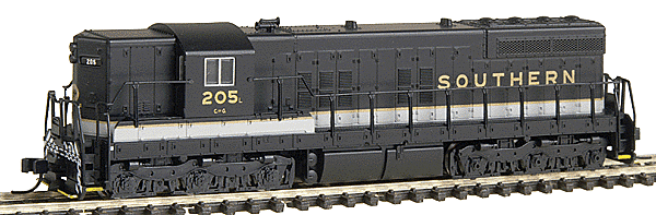 Atlas - EMD SD9 No Dynamic Brakes - Standard DC - Southern #205 (black ...