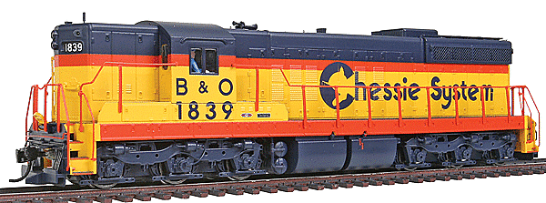 Walthers - EMD SD9 - Sound & DCC - PROTO 2000(R) - Chessie System ...